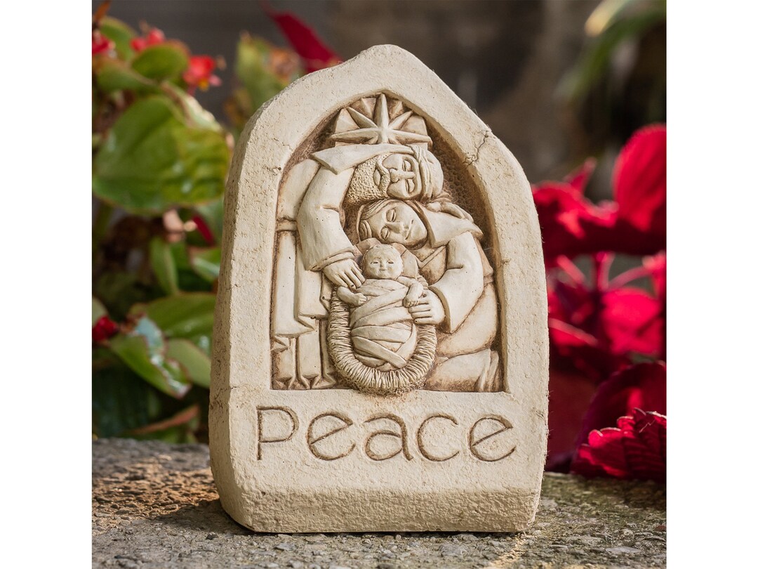 Holy Family Christmas Nativity, Stone Nativity Scene Holy Family ...