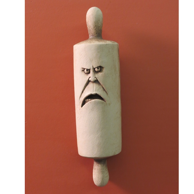 Rolling Pin With Faces - Etsy