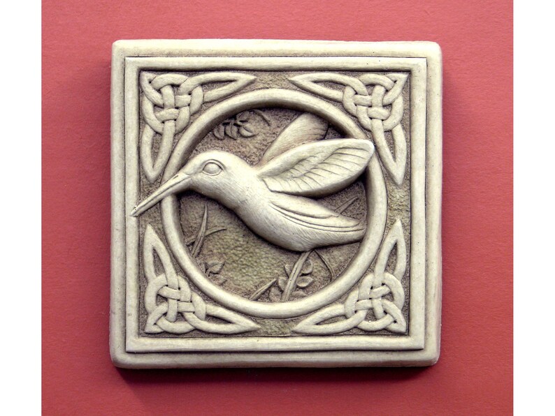 Celtic Hummingbird Plaque for Home & Garden Celtic - Etsy