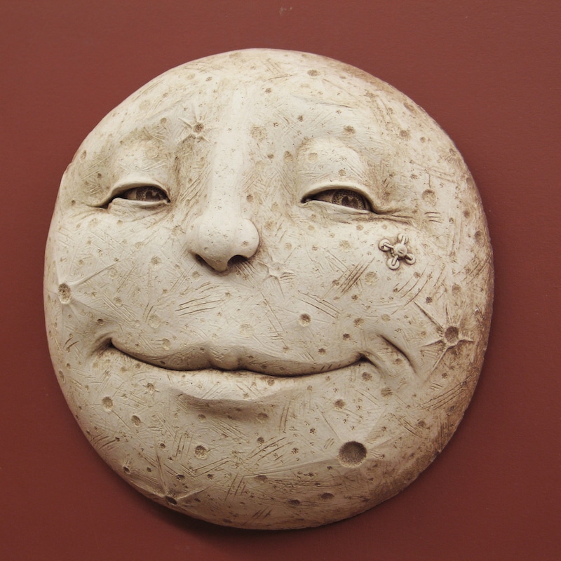Moon Face Vintage Pottery - Etsy