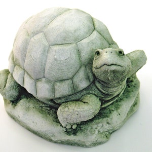Turtle Stone Sculpture, Turtle Gift, Turtle Art, Turtle Decor Garden ...