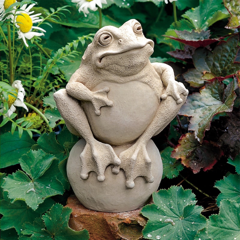 Frog Garden Statue - Etsy