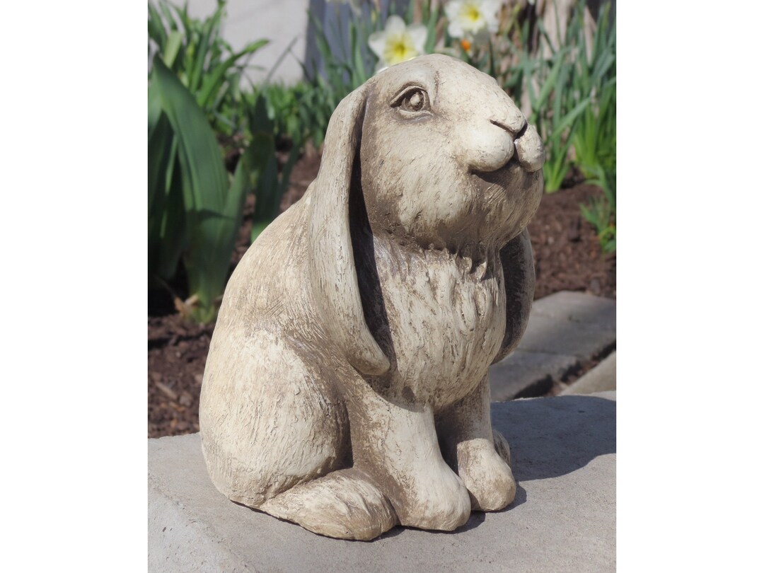 Bunny Statue for Garden or Home, Cute Rabbit Gift Statue Figurine ...