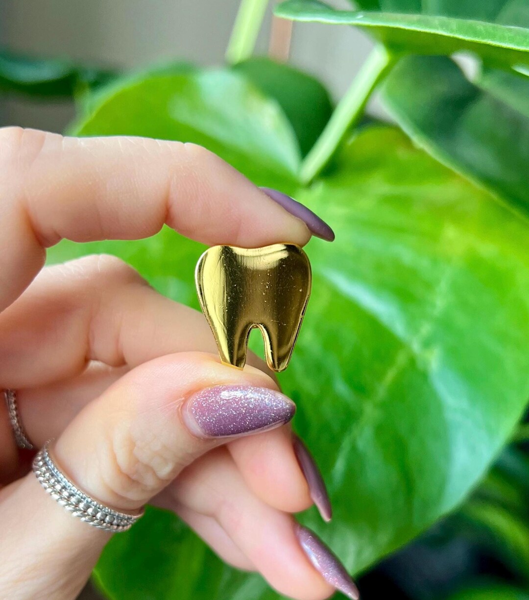 Gold Tooth Pin, Dental Gift Ideas, Dental Hygienist Gift, Dental Nurse ...