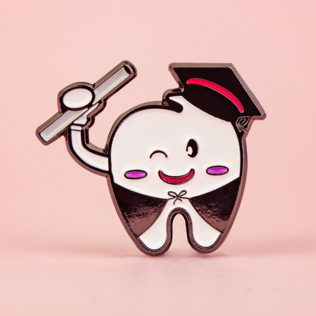 Dental Graduation Pin, Enamel Tooth Pin, Future Dentist Gift, Future ...