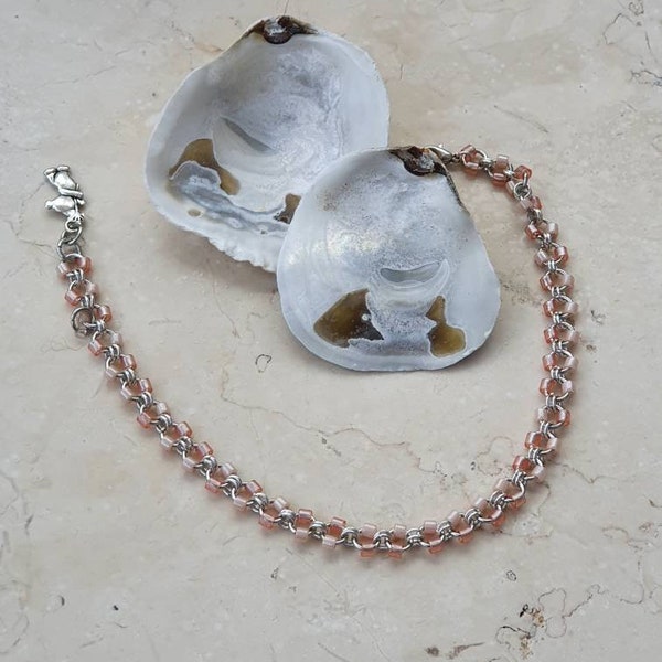 Chainmail Anklet - Etsy