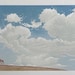 Cloudscape I Lino Print: Clouds, Big Sky and Trees. - Etsy