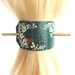 Leather Stick Barrettes, Leather Hair Barrettes, Stick Barrette, Hair ...