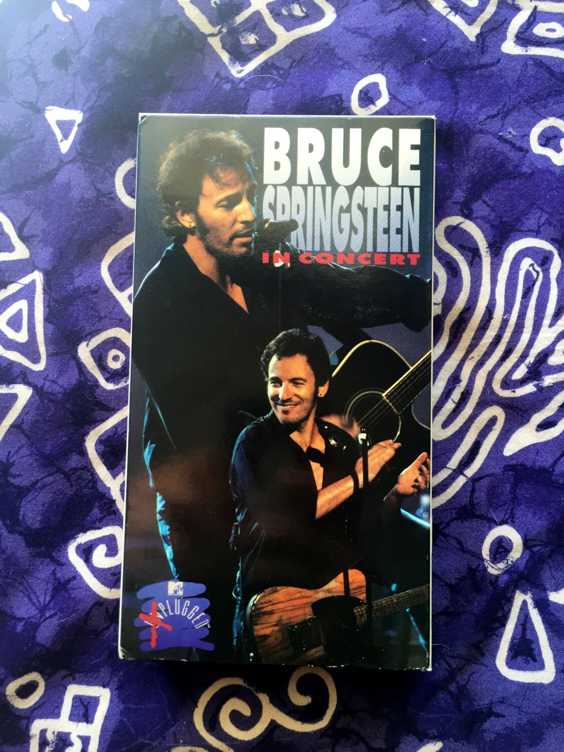 1992 Bruce Springsteen in Concert MTV VHS - Etsy UK