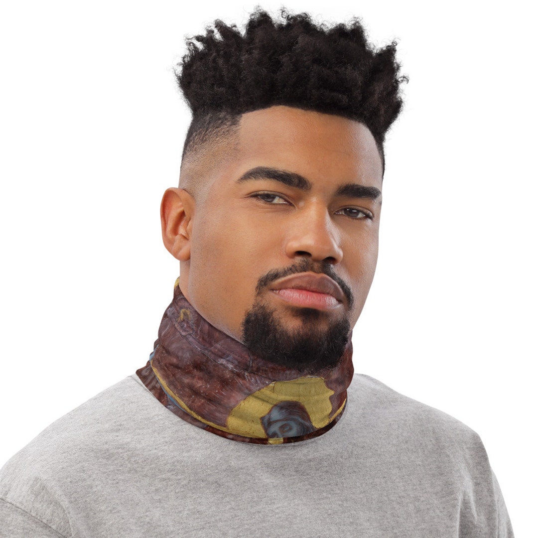 Christian Jesus Face Mask, Christ Religious Neck Gaiter, Face Covering ...