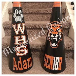 25" Cheerleading Megaphone - Etsy
