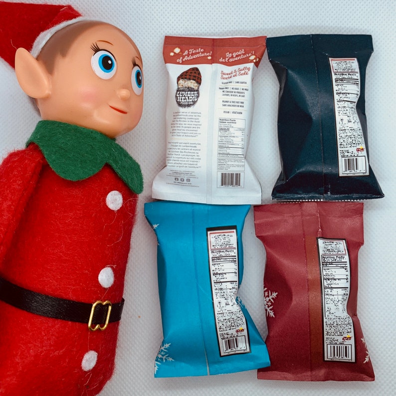 Christmas Elf Snacks INSTANT DOWNLOAD - Etsy
