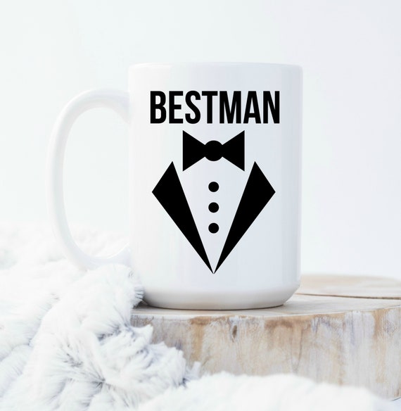 Best Man Coffee Mug Best Man Gift Grooms Party Custom - Etsy