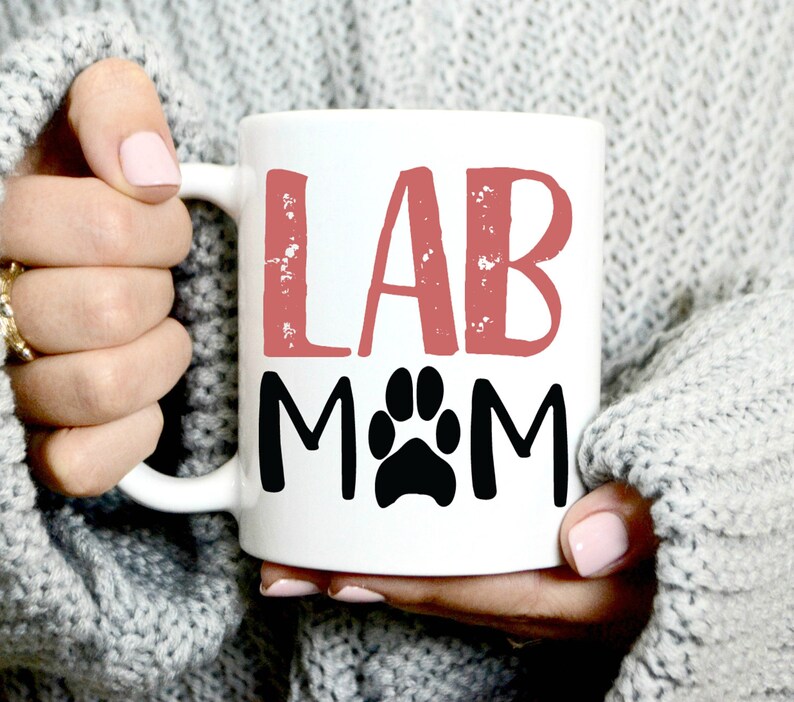 Lab Mom Coffee Mug Lab Lover Gift for Christmas Cute Coffee - Etsy