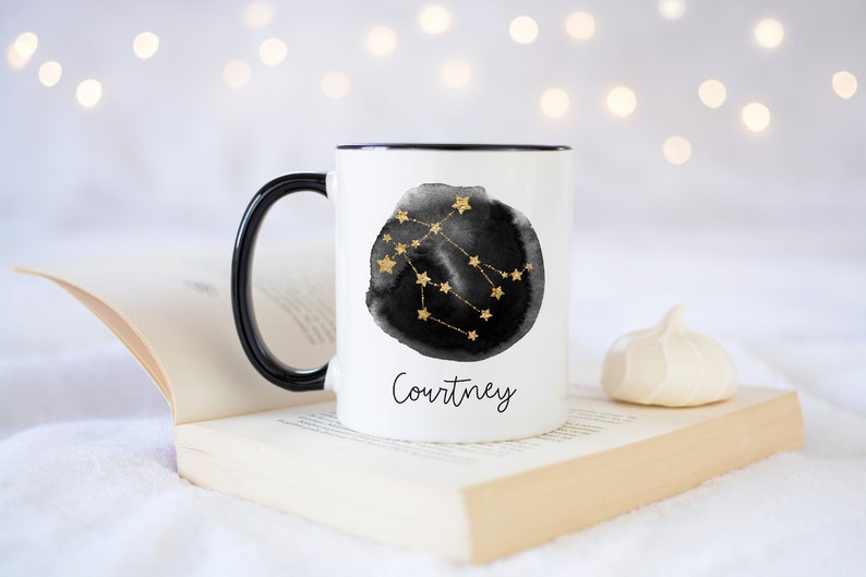 Astrology Coffee Mug Star Sign Constellation Mug Zodiac Gift - Etsy
