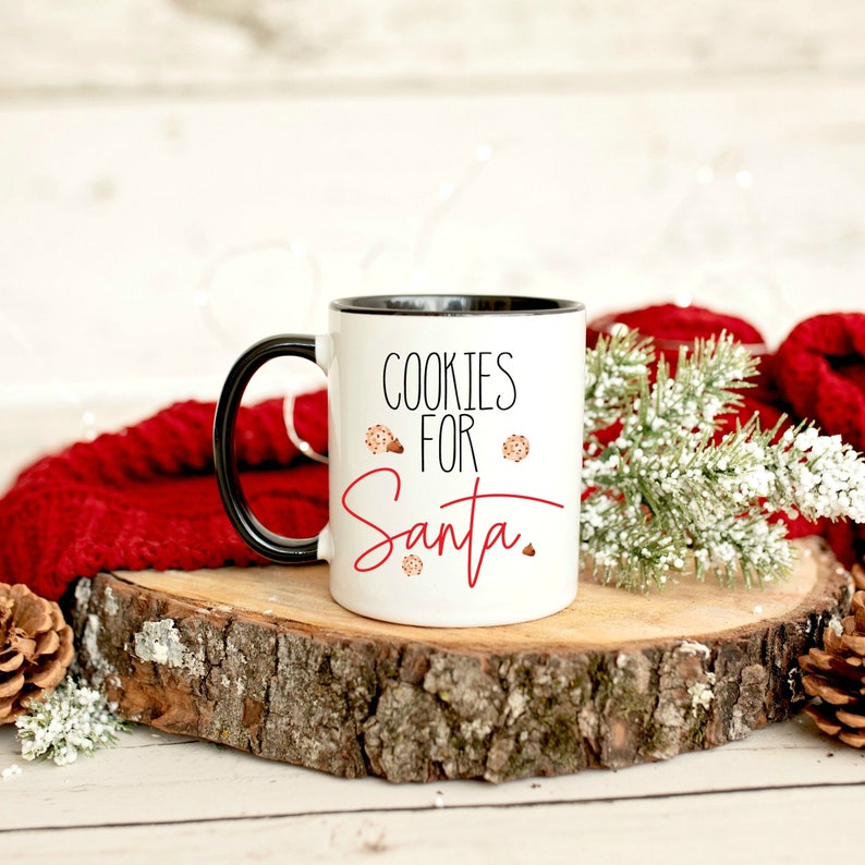 Cookies For Santa Coffee Mug Christmas Movie Coffee Mug | Etsy