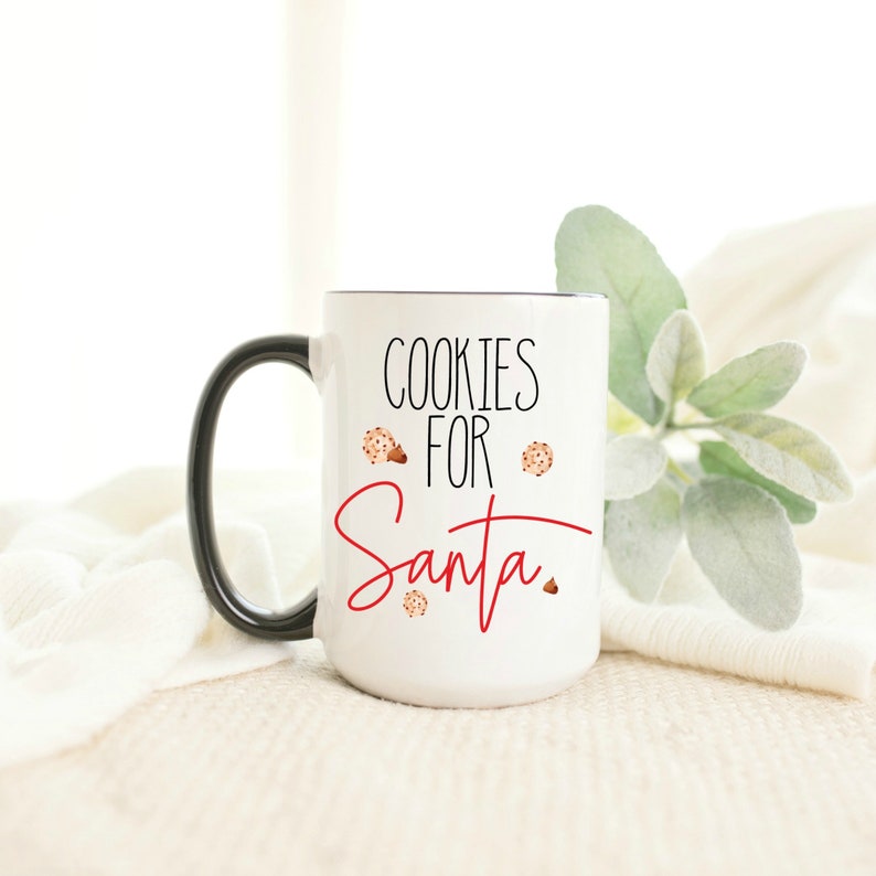 Cookies For Santa Coffee Mug Christmas Movie Coffee Mug | Etsy