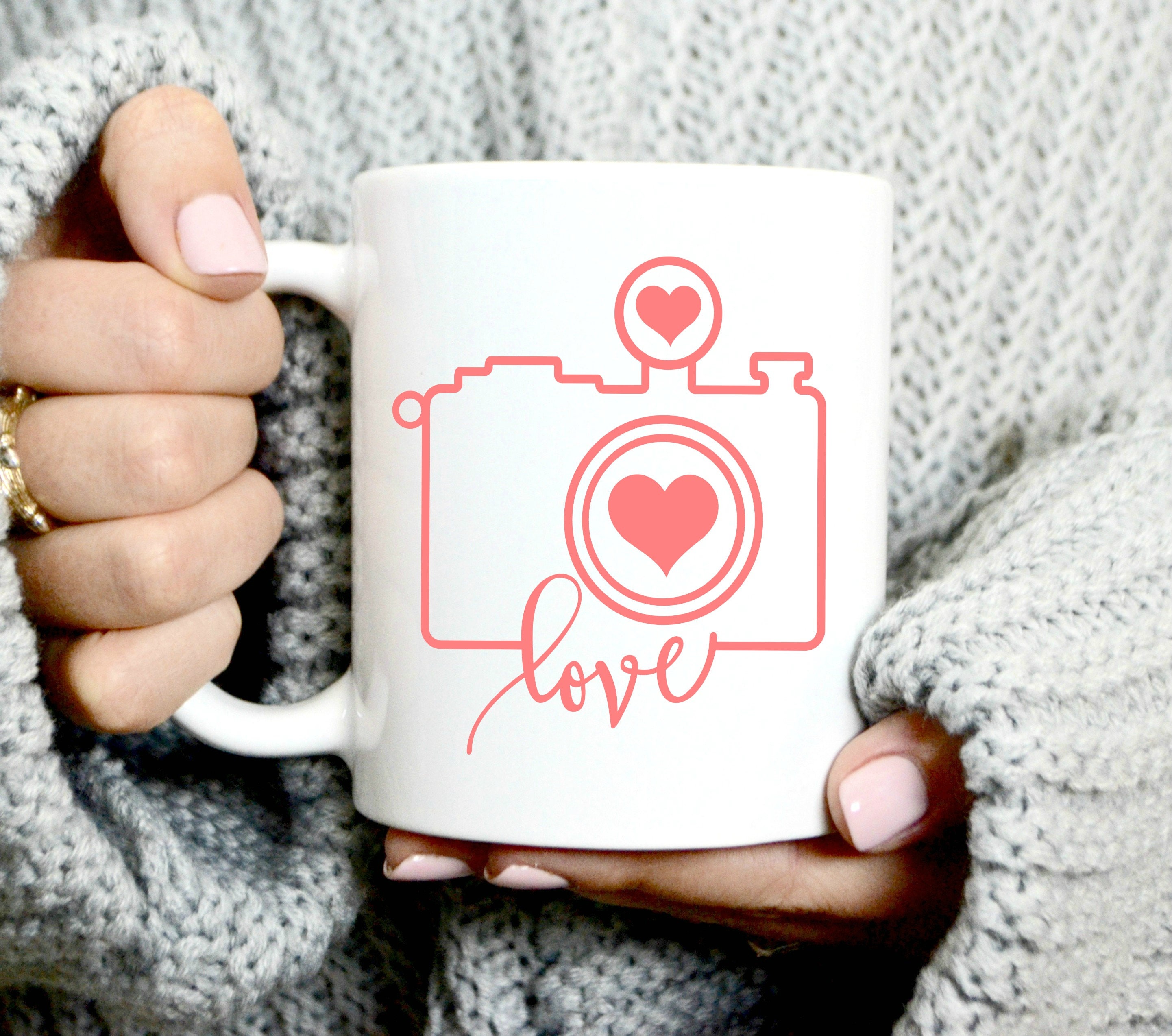 Love Camera Mug Photographer Gift Coffee Mug Cute Coffee - Etsy