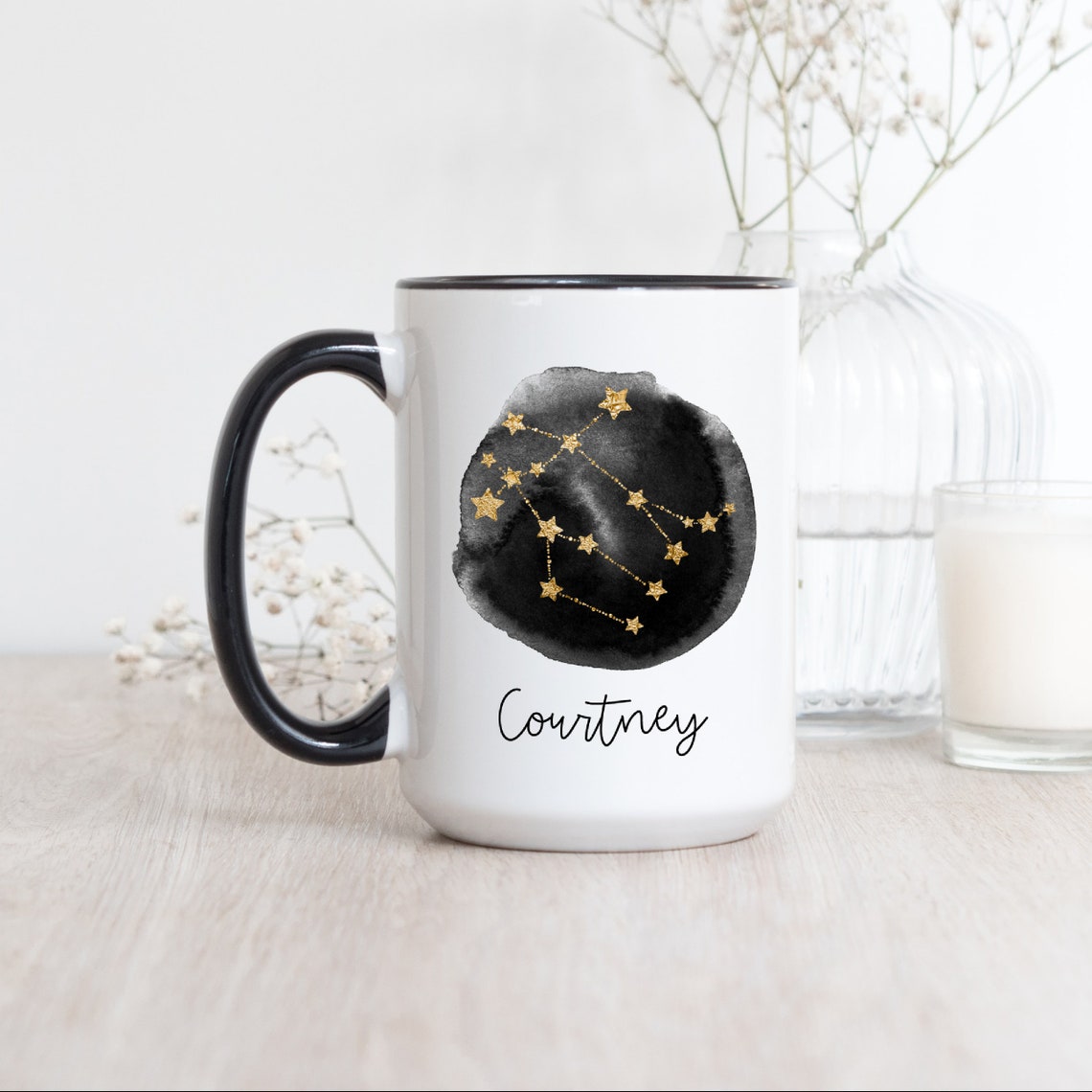 Astrology Coffee Mug Star Sign Constellation Mug Zodiac Gift - Etsy