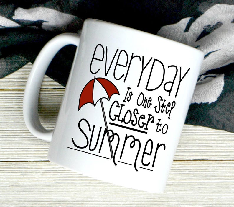 Everyday is One Step Closer to Summer Teacher Mug Apple | Etsy