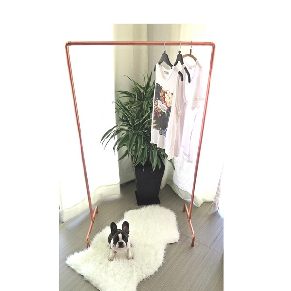 Copper Clothing Rack - Etsy