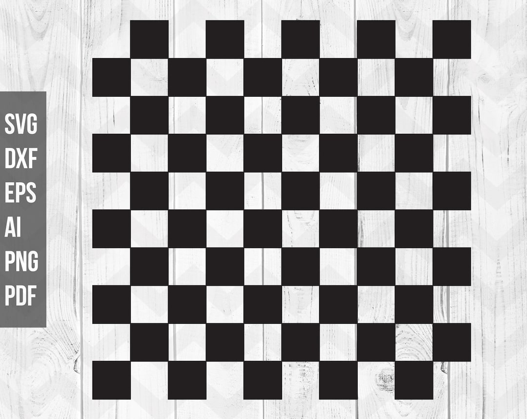 Checkerboard Svg, Checkerboard Seamless File, Checkerboard Cut File ...