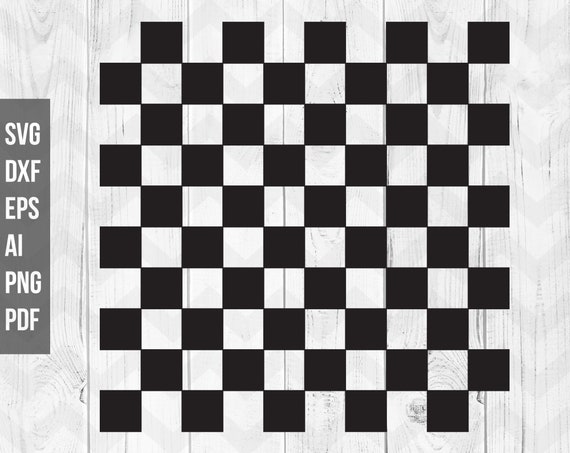 Checkerboard Svg Checkerboard Seamless File Checkerboard Cut | Etsy