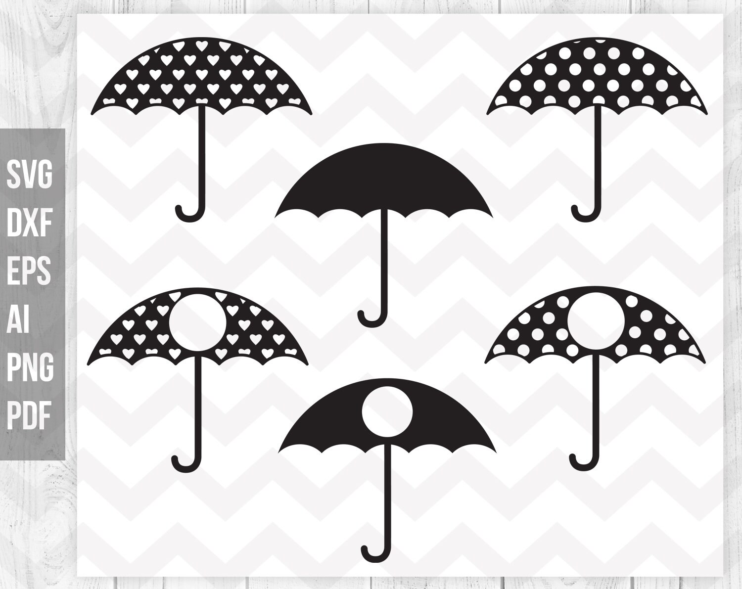 Umbrella svg Umbrella monogram svg Rain svg Umbrella | Etsy