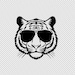Tiger With Sunglasses Svg, Tiger Svg, Tiger Head Mascot Svg Png, Funny ...