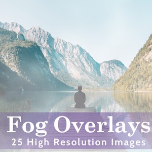 Fog Overlays, Photoshop Overlays, Photoshop Weather, Photography ...