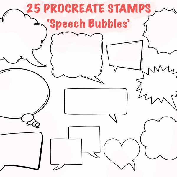Speech Bubbles - Etsy