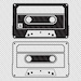 Cassette Tape Svg, Cassette Vector, Audio Cassette Svg, Cassette Vector ...