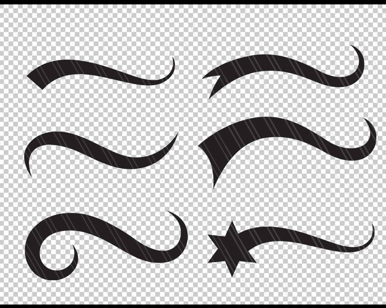 Text tails svg Font tails svg Swoosh svg Text swoosh tails | Etsy