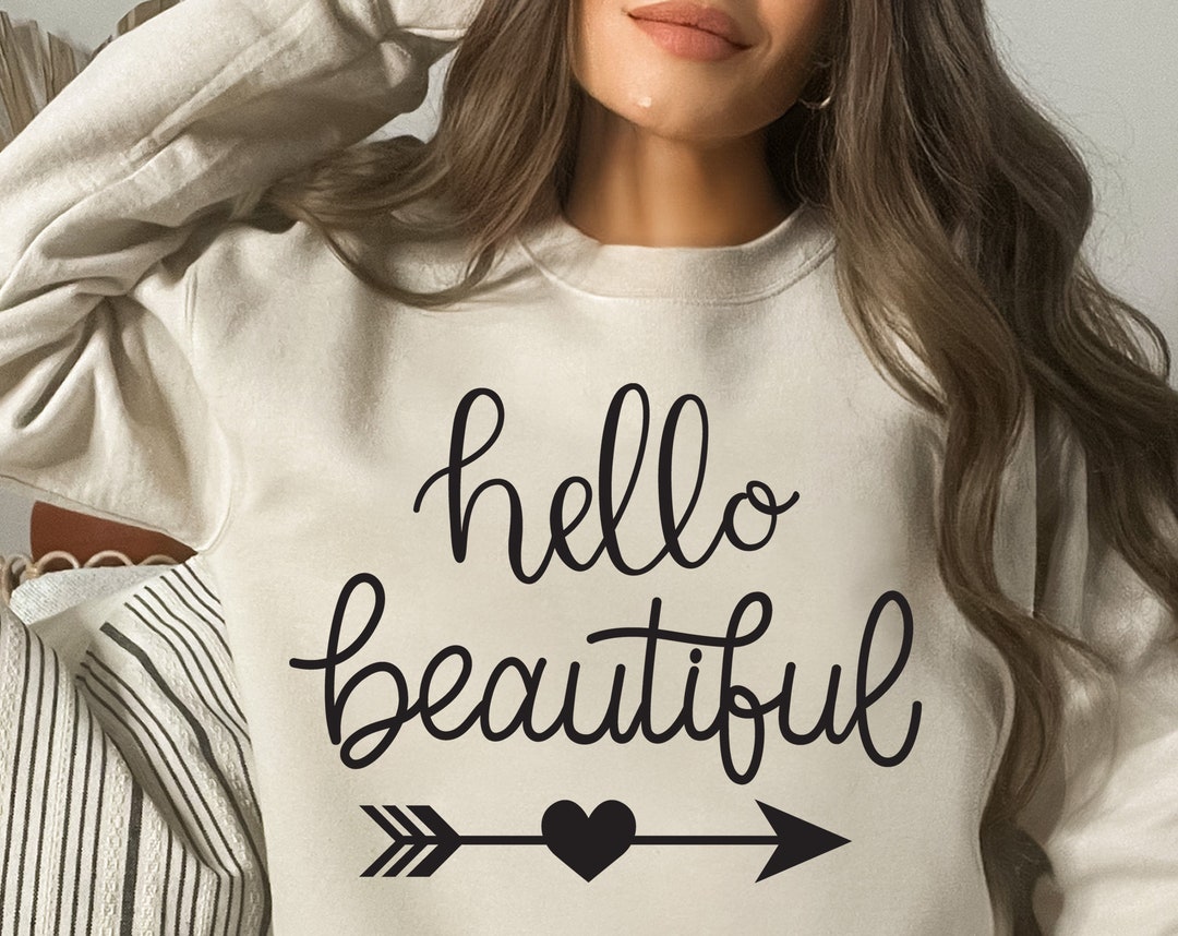 Hello Beautiful Svg, Hello Svg, Beautiful Svg, Makeup Svg, Cricut ...