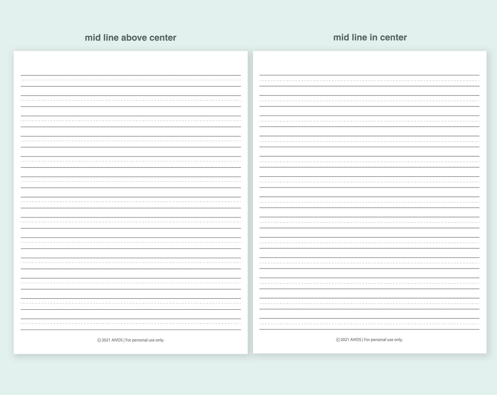 Calligraphy Hand Lettering Guide Sheets,procreate Blank Guide Sheets ...