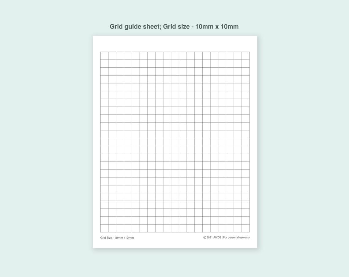 Calligraphy Hand Lettering Guide Sheetsprocreate Blank Guide - Etsy