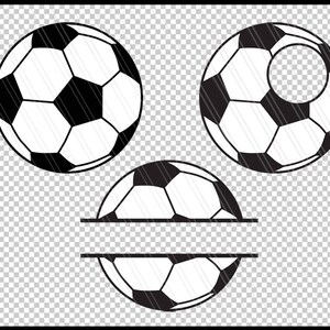 Soccerball Svg, Soccer Ball Monogram Frame Svg Cut Files, Soccer Ball ...