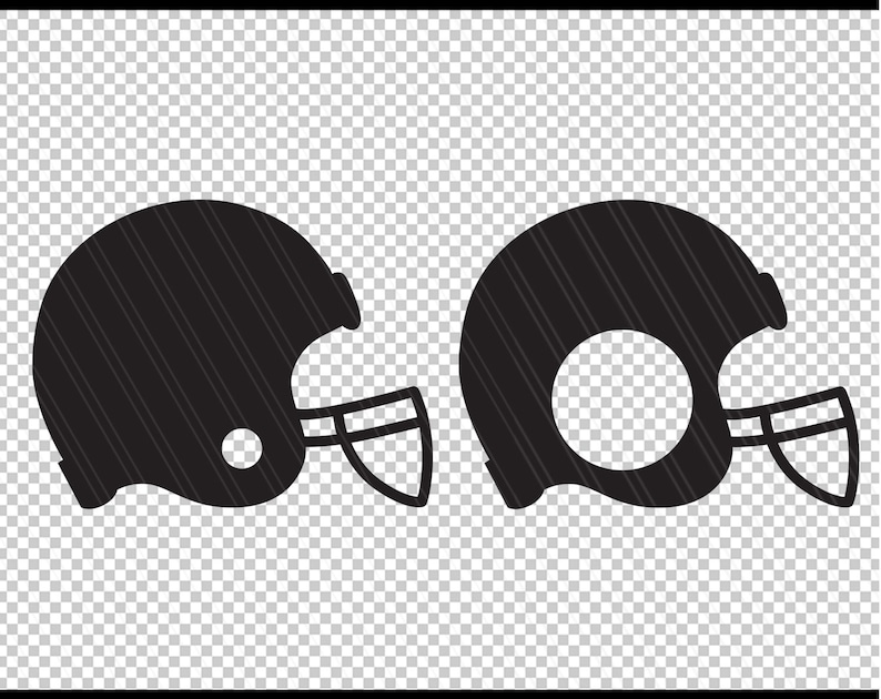 Football Helmet SVG Football SVG Helmet Monogram SVG Cricut | Etsy