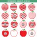Apple SVG Apple Clipart Teacher Svg Fruit Vector Apple | Etsy