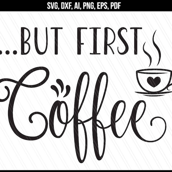 But First Coffee - Etsy
