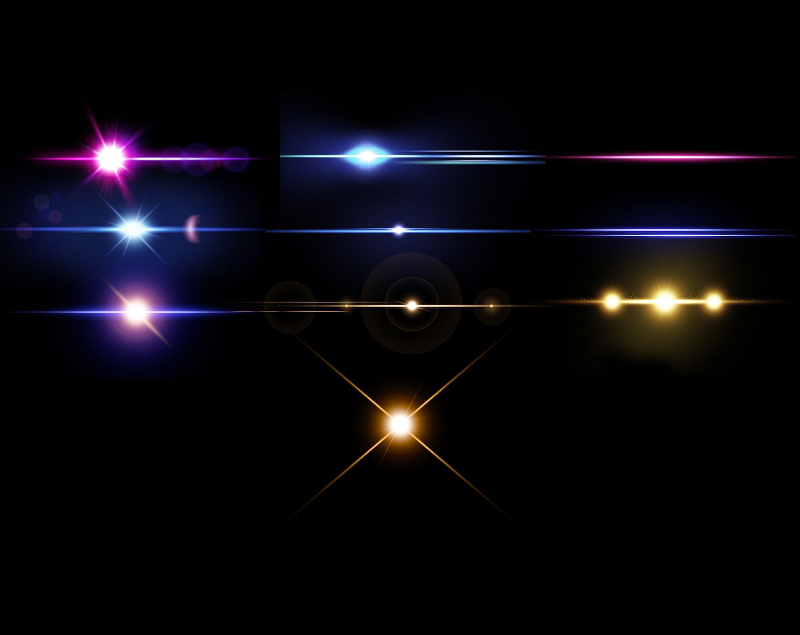 Lens Flare Overlays, Sunlight Texture Overlays, Lens Flare Photoshop ...