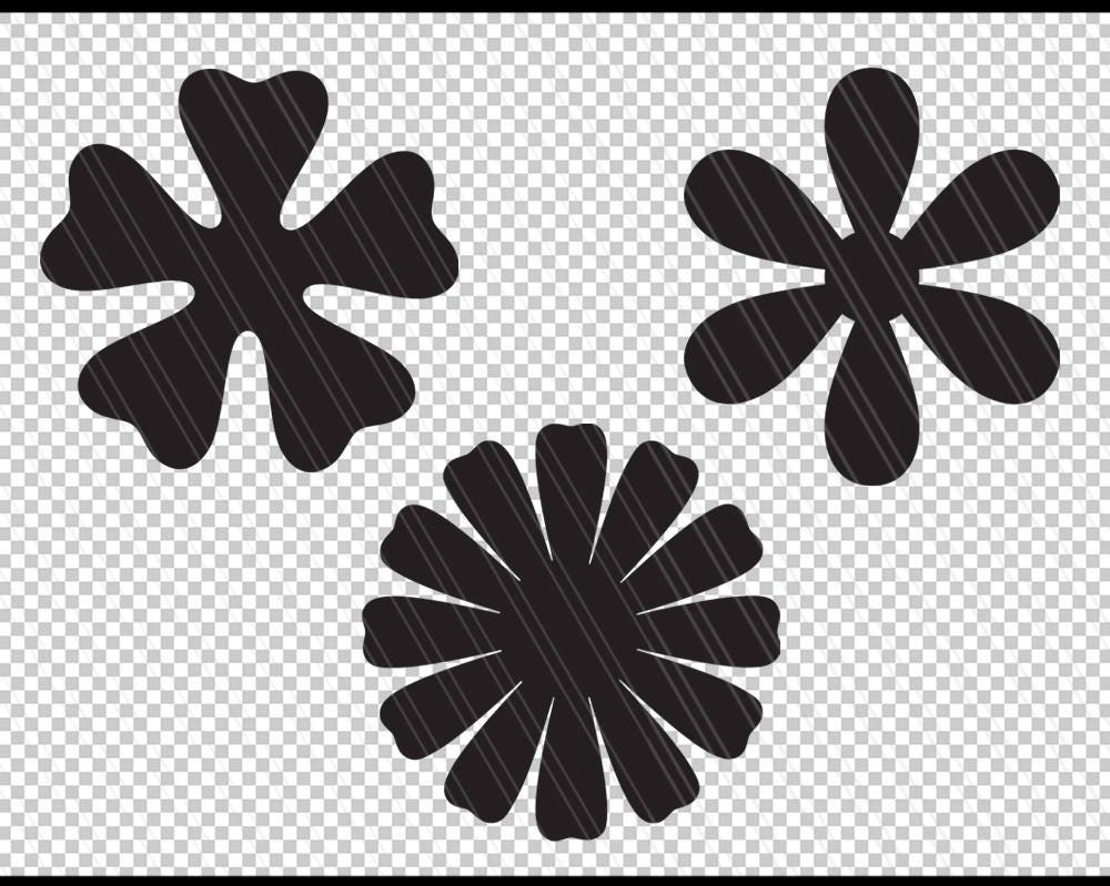 Flower Petals Svgpaper Flowerswedding Decorwall Artpaper | Etsy