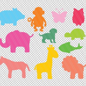 Zoo Animals SVG, Animal Svg, Baby Animal Svg, Animals SVG, Jungle ...