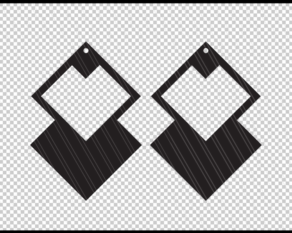 Leather earring svg Earring svg Jewelry svg cut | Etsy