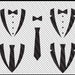Tuxedo SVG, Tuxedo Clipart, Tuxedo Bow Necktie Svg, Fathers Day Svg ...