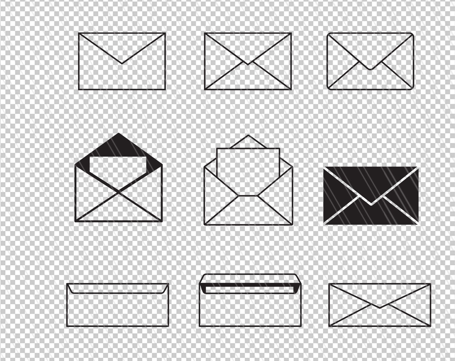 Envelope Svg, Mail Svg, Envelopes Svg, Email Svg, Envelope Clipart ...