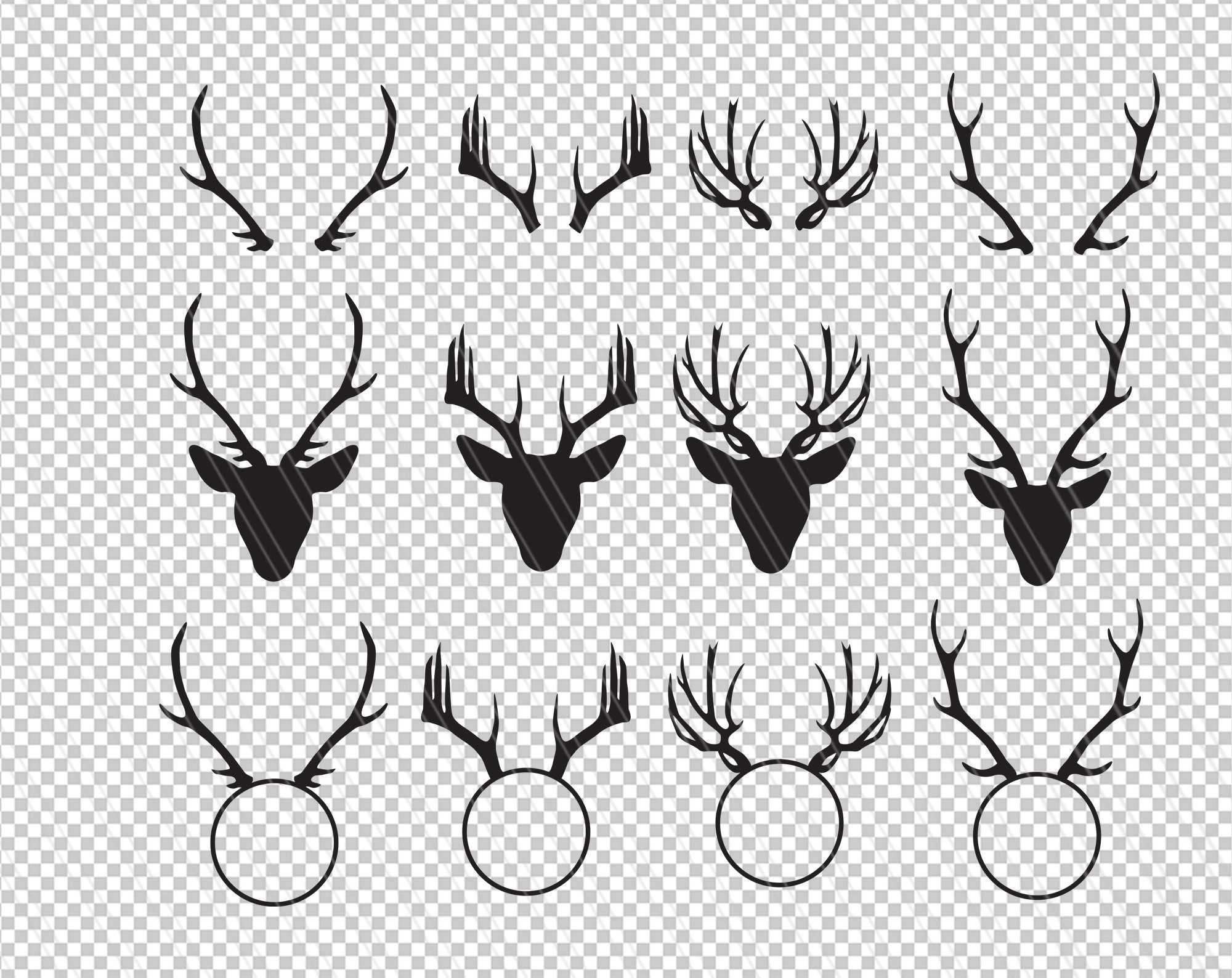 Reindeer Antler Clip Art