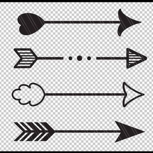 Arrow Svg, Arrow Cutting File Cricut Silhouette, Arrow Clipart, Arrow ...