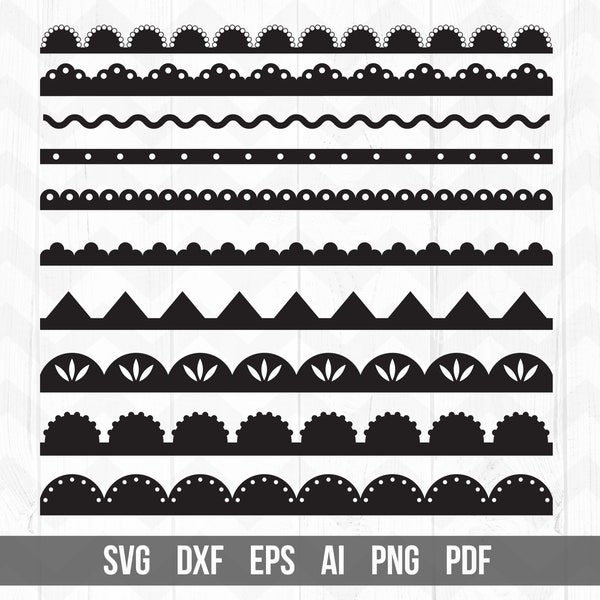 Lace Border Svg - Etsy