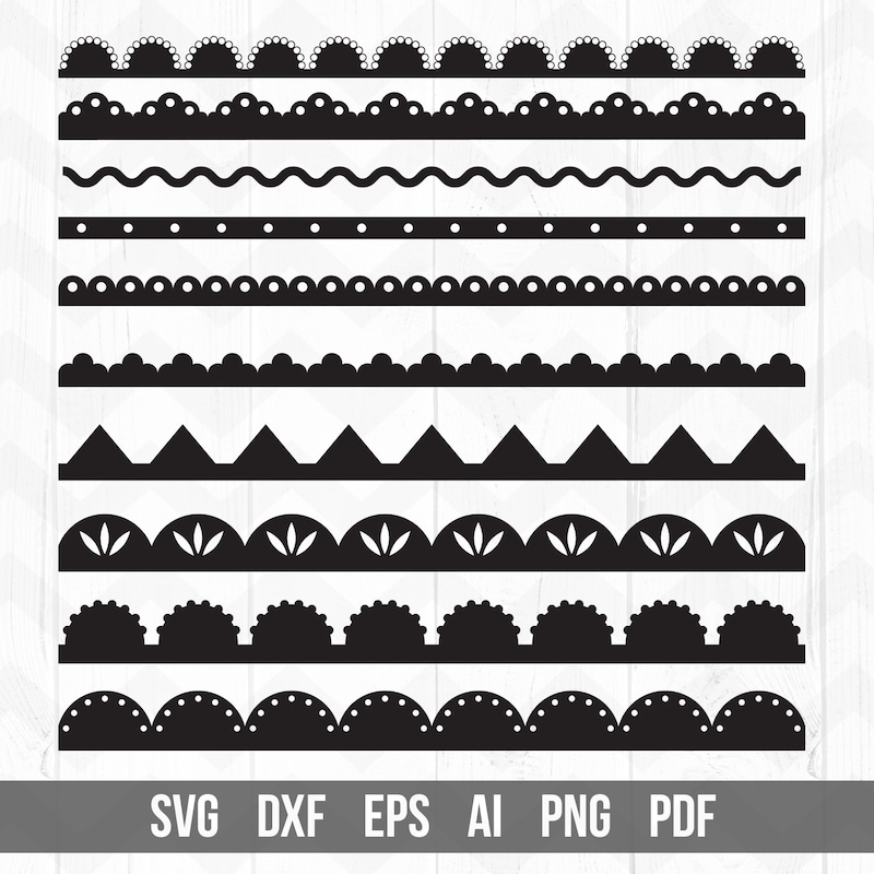 Border Svg - Etsy